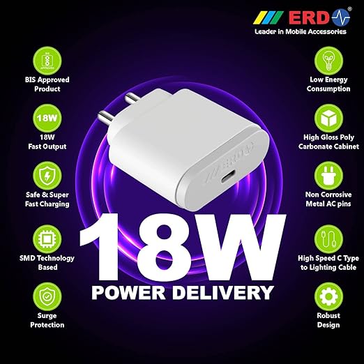 ERD 3 Amp v8 charger – Organic Store