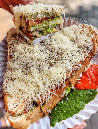 Veg Cheese Toast Sandwich Korean Street Toast (Gilgeori Toast)